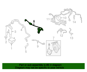Genuine OEM Pressure Sensor Part# LR082494 Fits 2016-2021 Land Rover ...