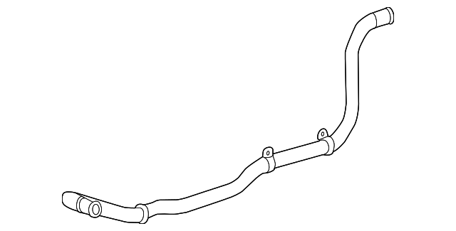 271-078-00-09 - Breather Tube 2012-2015 Mercedes-Benz SLK 250 ...