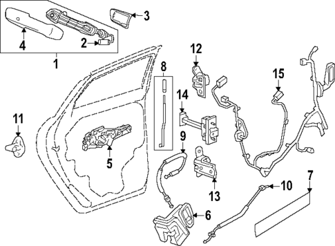 Lock & Hardware for 2025 Chevrolet Blazer EV | GMPartsDirect.com