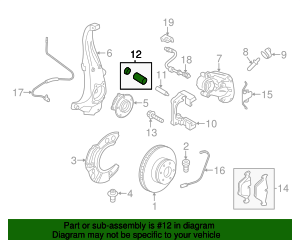 Genuine BMW 34-11-6-776-935 | Disc Brake Caliper Pin Boot Kit | FREE ...