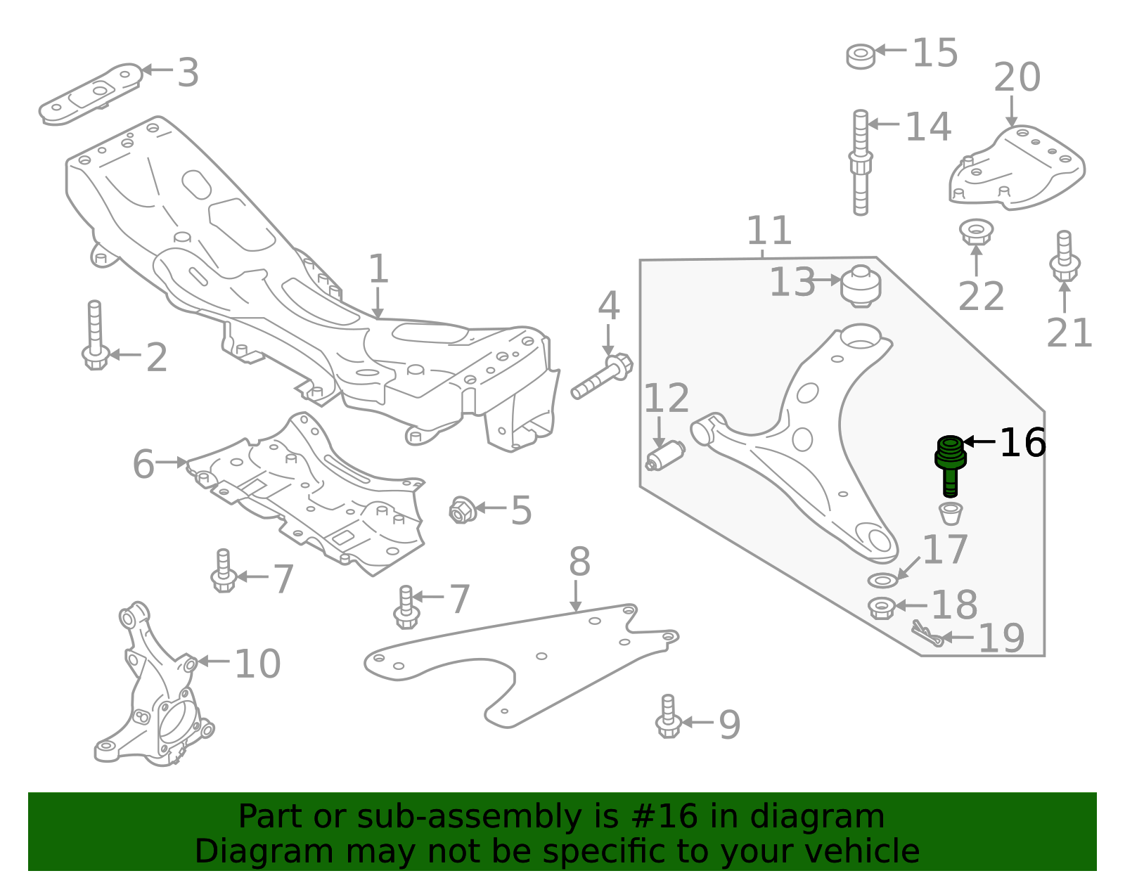 20206AN00A - Suspension Ball Joint 2020-2025 Subaru | AutoNation Parts