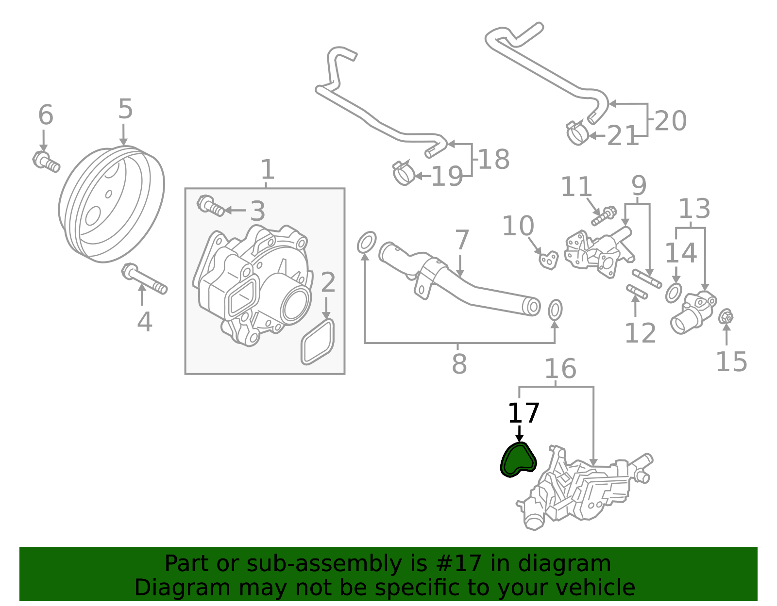 PYFA-15-169A - Control Valve Gasket - 2018-2020 Mazda | Mazda Parts Factor