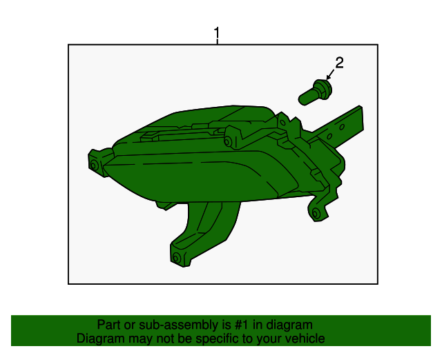 2014-2016 Kia Fog Lamp Assembly - Driver's Side (LH) 92201-A7050 ...