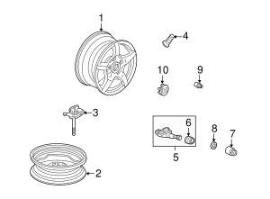 2008-2009 Honda S2000 Wheel, Alloy 44700-S2A-A71 | Honda Parts Cheap