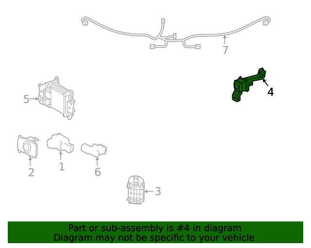 86790-06200 - Front Camera 2021-2024 Toyota Camry | Longo Toyota Parts