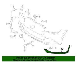 N243-51-9L1 - Deflector - 2016-2024 Mazda MX-5 Miata | Mazda Swag