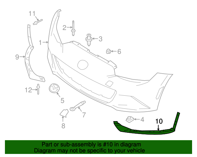 2016-2020 Mazda MX-5 Miata OEM NEW 16-19 Mazda MX5 Miata Deflector ...