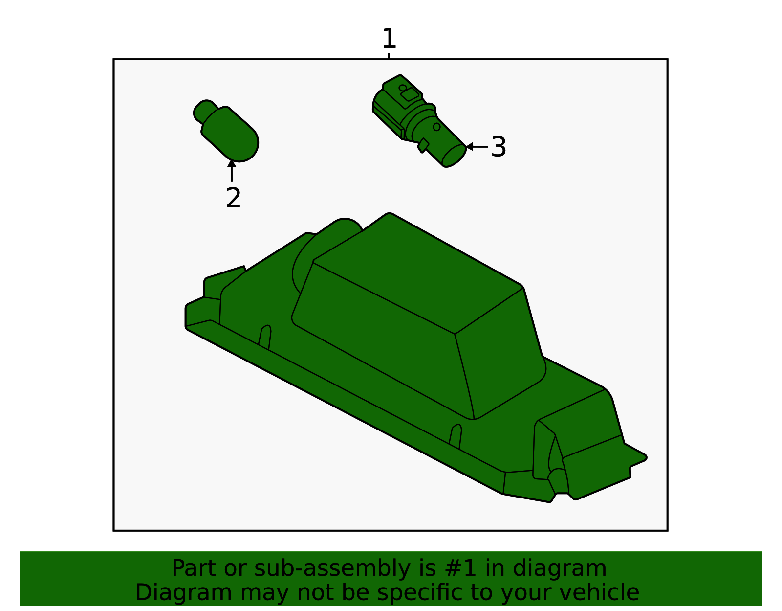 2021-2023 Hyundai License Lamp 92501-AB000 | Hyundai Wholesale Direct