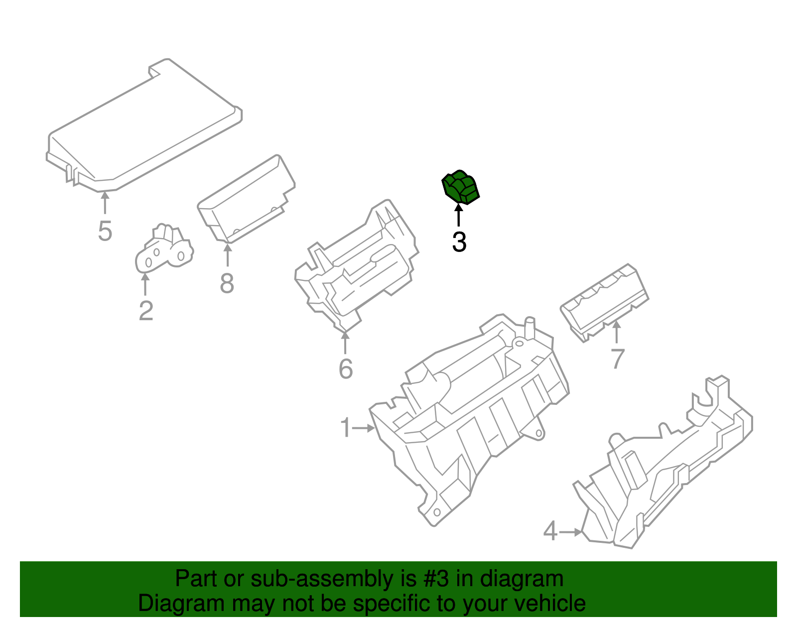 82660-08020 - Compressor Relay 2010-2025 Lexus | Longo Lexus Parts