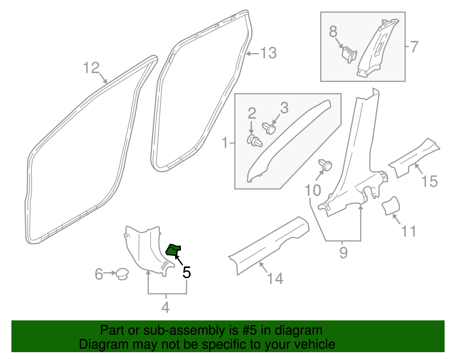 2017-2023 Nissan Cowl Trim Lower Clip 76984-4CE1A | Ziegler Nissan of ...