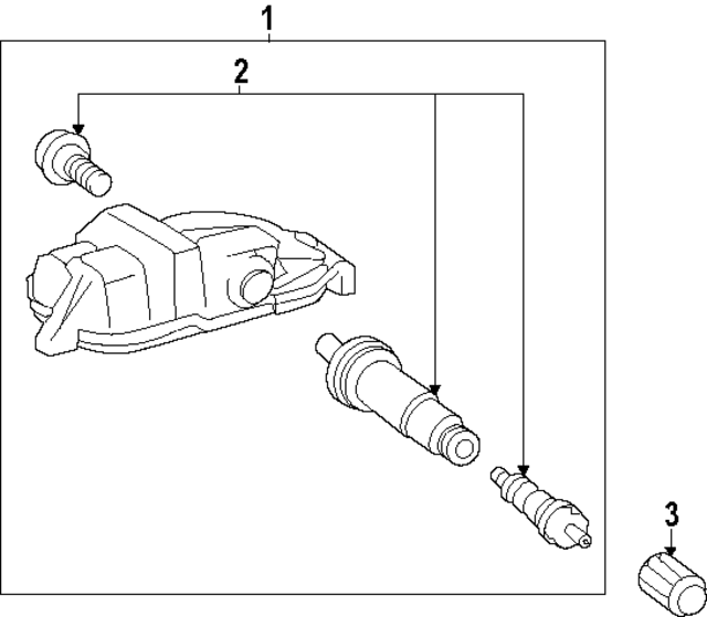2024 Toyota Land Cruiser TPMS Sensor 42607-76020 | Toyota Parts Center