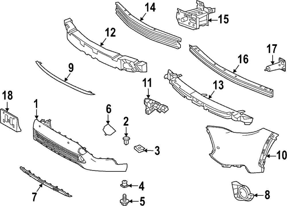 57014-0A030 - 2022-2024 Toyota Corolla Cross - Stay Bracket | Sparks Parts