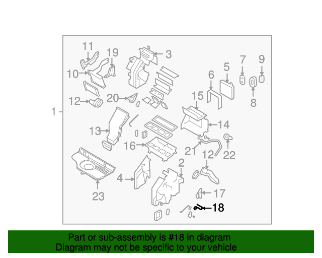 2006-2012 Hyundai Refrigerant Temp Sensor 97614-3K000 | OEM Parts Online
