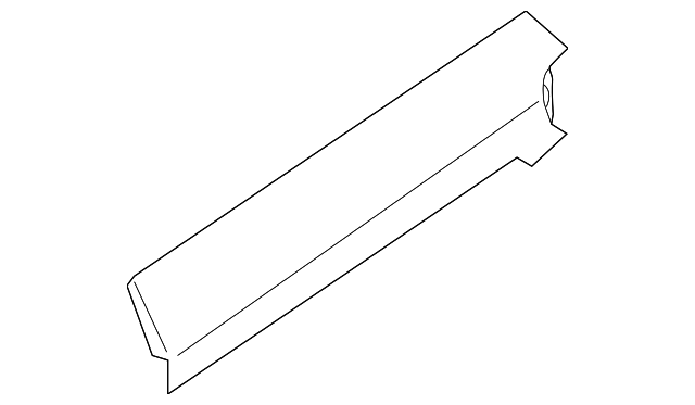 2015-2020 Kia Sedona Rail Cover - Driver's Side (LH) 83905-A9000 ...