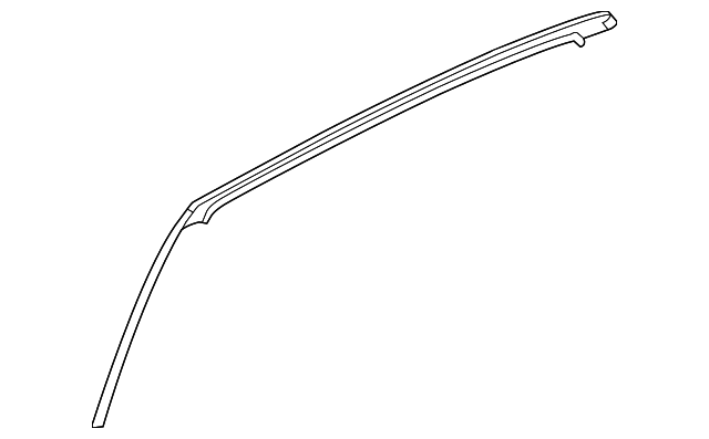 2012-2016 Kia Optima Upper Weather-Strip 83160 2T001 | TascaParts.com