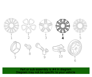 222-401-41-00-7X23 - Wheel 2018-2021 Mercedes-Benz | AutoNationParts.com