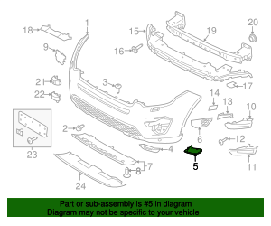 2018-2019 Land Rover Discovery Sport Air Inlet LR110429 | JaguarParts.com
