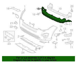 2018-2019 Land Rover Discovery Sport Cover Support LR096607 | OEM Parts ...