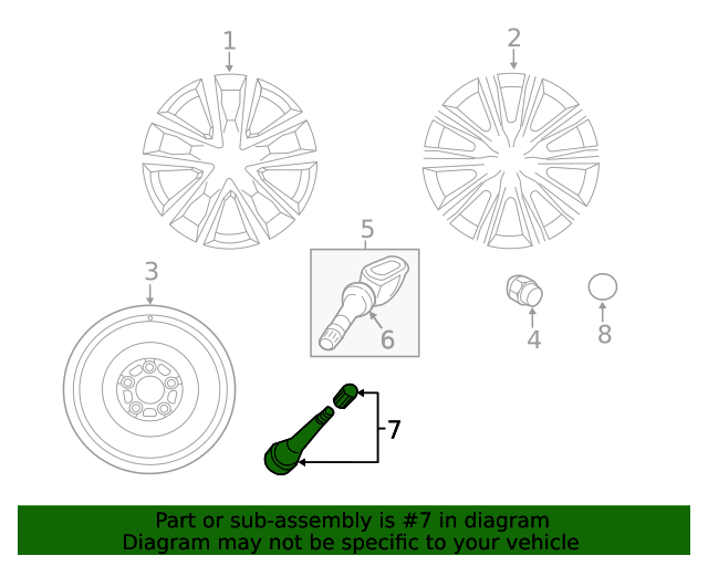 9963-60-4140 - Valve Stem 2001-2024 Mazda | Mazda Parts Connect