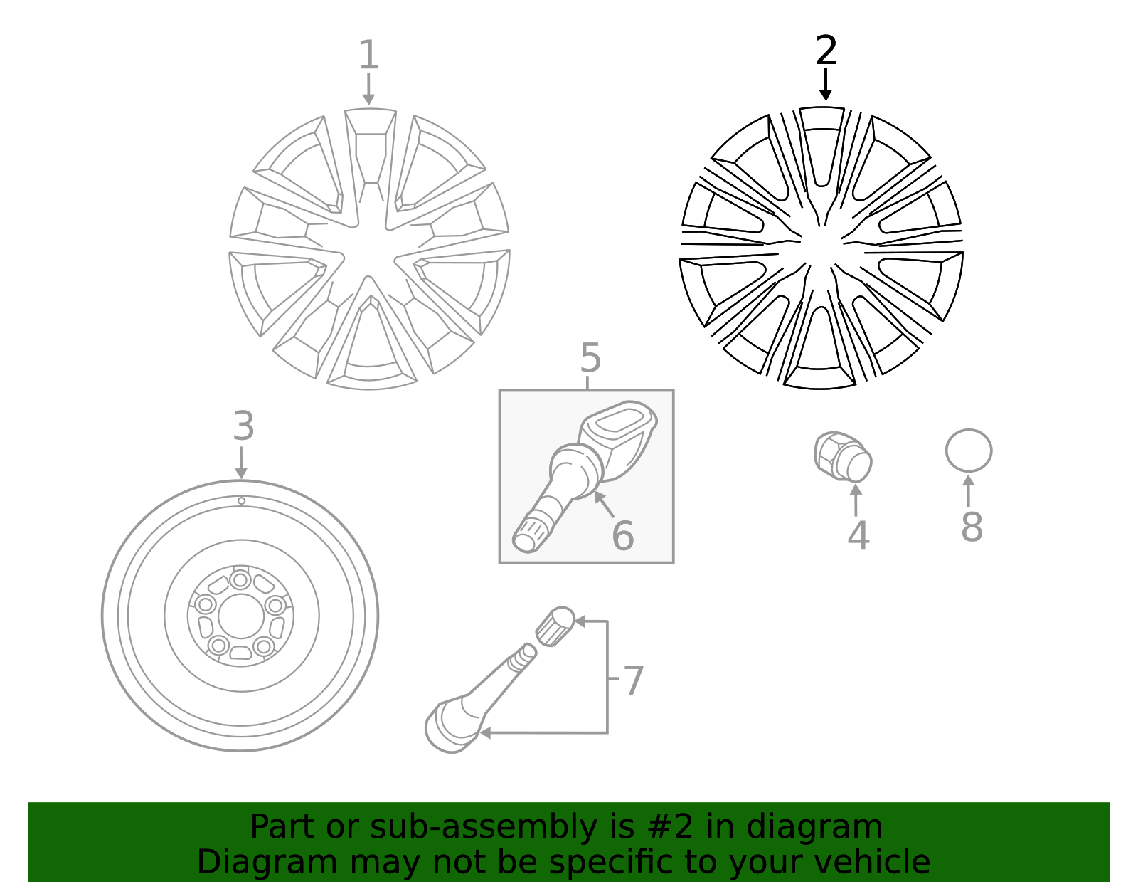 9965-B5-7080 - Wheel, Alloy 2019-2024 Mazda 3 | Mazda Parts Connect