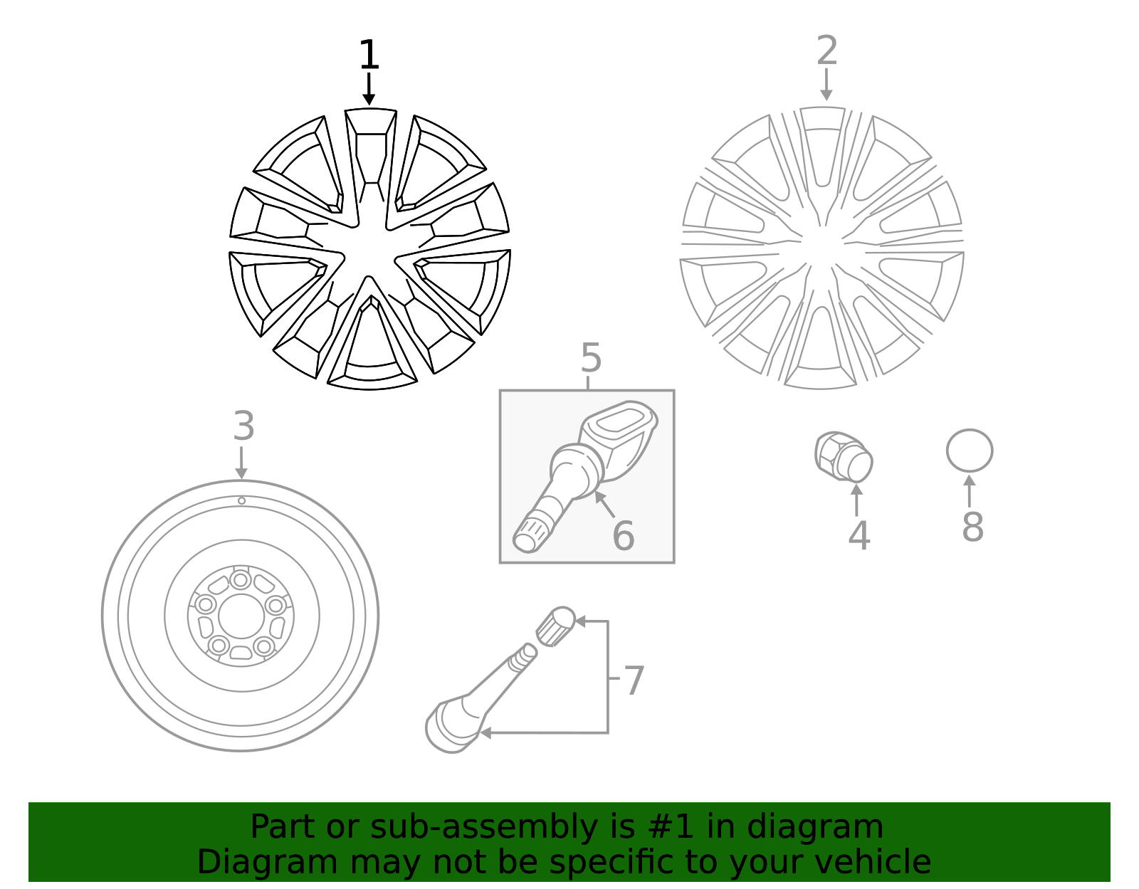 2019-2024 Mazda 3 Wheel, Alloy 9965-N0-6560 | Retail Performance Auto Parts