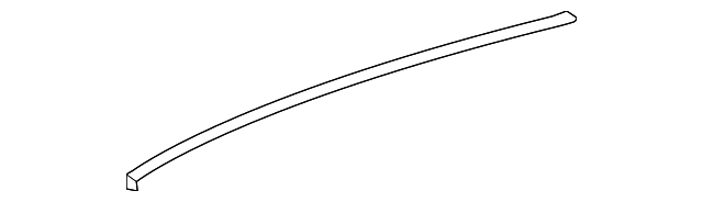 2014-2019 Toyota Highlander Drip Molding 75552-0E050 | OEM Parts Online