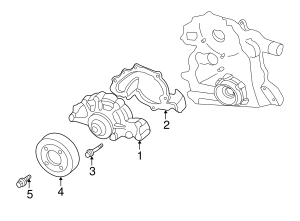 Engine Water Pump Pulley 19367394 | GM OEM Parts Outlet