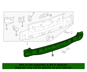 2020-2025 Volkswagen Atlas Cross Sport End Plate 3CC-813-309 | OEM ...
