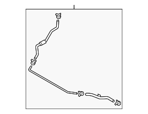 25450-J9000 - Hose Assembly 2018-2021 Hyundai Kona | Hyundai Wholesale ...