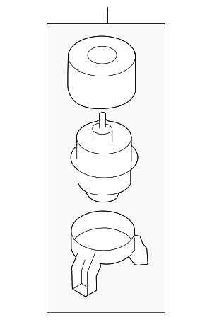 2007-2012 Hyundai Rear Mount 21930-2B500 | OEM Parts Online