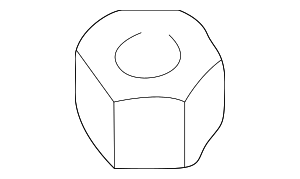 1994-2002 Land Rover Receiver Nut RTC3745 | JaguarParts.com