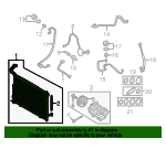 H6BZ-19712-C - Condenser 2018-2021 Ford EcoSport | Online Ford Parts ...