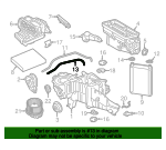 HC3Z-18472-J - Heater Hose 2017-2024 Ford | Ford Parts Direct