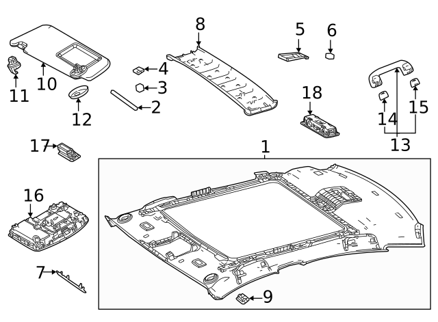 75631-62010-B0 - Front Trim 2021-2023 Toyota Mirai | AutoNationParts.com