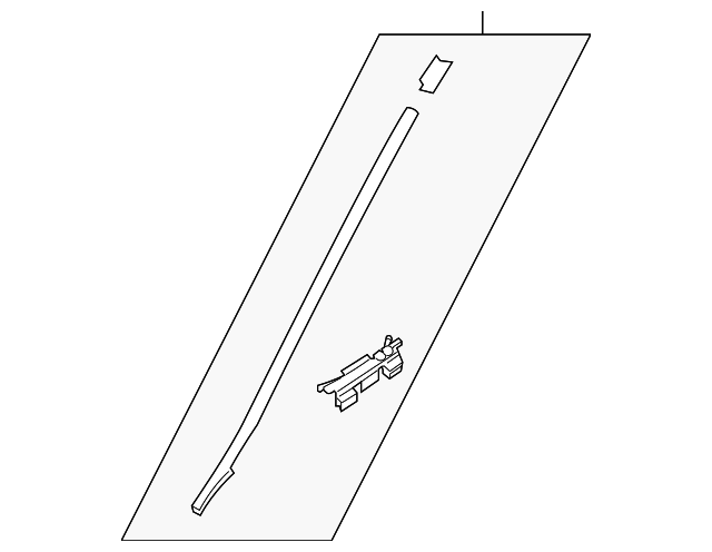 2006-2011 Hyundai Azera Outer Molding 86131-3L010 | OEM Parts Online