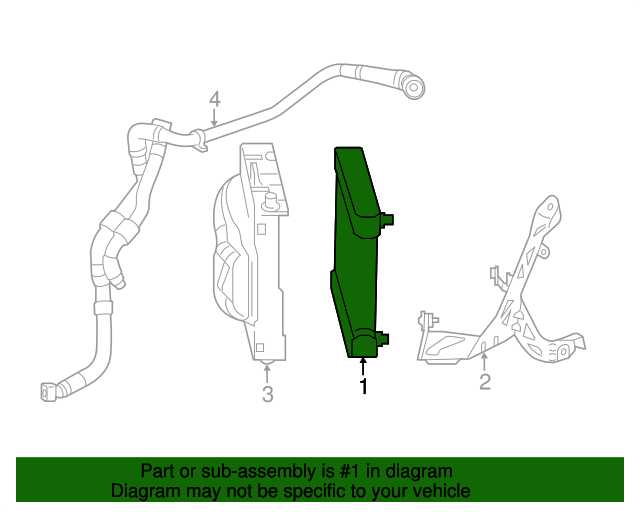099-500-51-03 - Radiator 2014-2020 Mercedes-Benz | Mercedes-Benz USA Parts