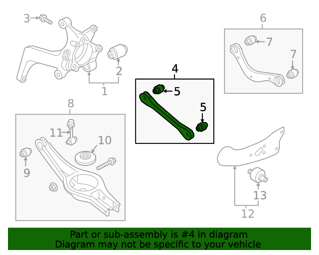 2018-2023 Hyundai Lateral Arm 55250-J9500 | OEM Parts Online