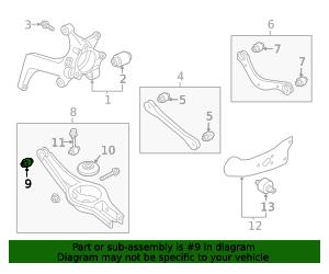 55230-F2AA0 - Suspension Control Arm Bushing 2017-2023 Hyundai ...