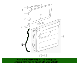 447737380064 - Water Deflector 2016-2019 Mercedes-Benz Metris ...