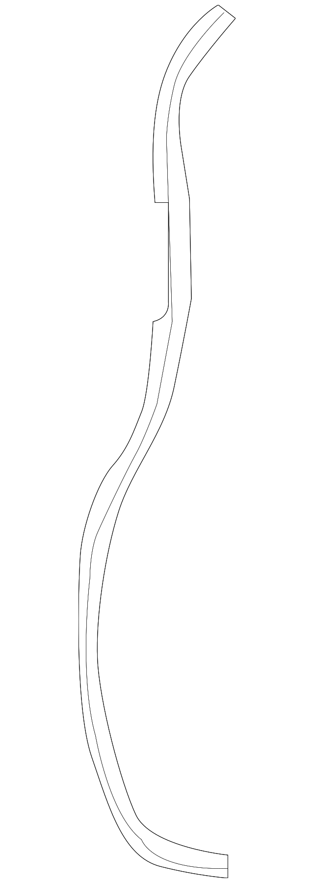 447737380064 - Water Deflector 2016-2019 Mercedes-Benz Metris ...