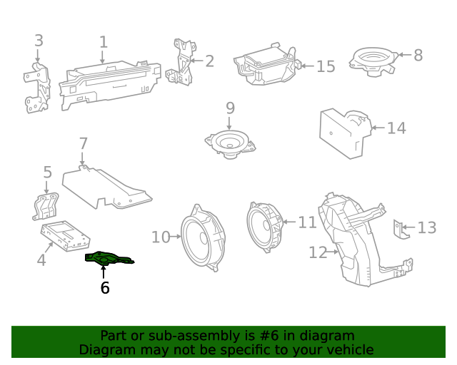 2019-2021 Lexus Rear Bracket 86286-76010 | Longo Lexus