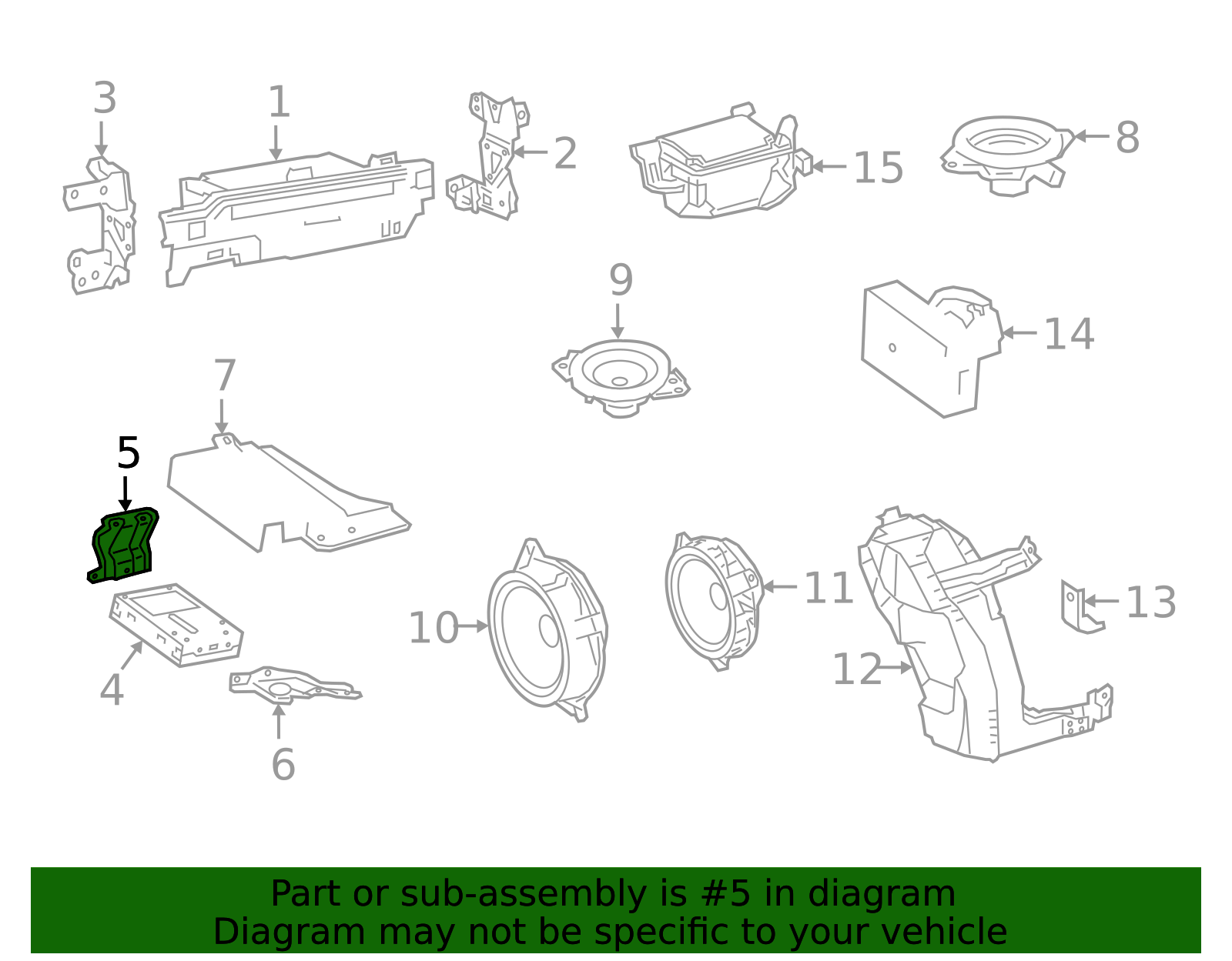 86285-76020 - High-Quality Radio Amplifier Bracket for 2019-2022 Lexus ...