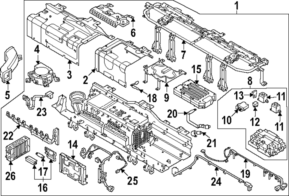 375T2-L5000 - Battery Current Sensor 2023-2025 Kia Niro | Kia.Parts Store