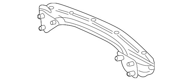 203-610-09-14 - Impact Bar 2001-2007 Mercedes-Benz | Mercedes-Benz USA ...