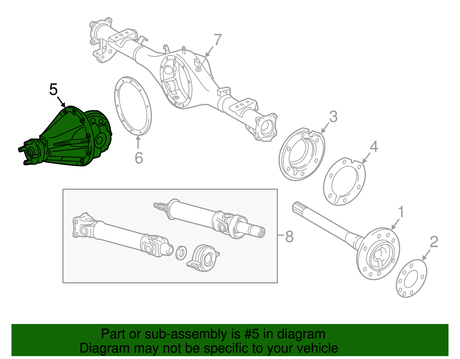 2016-2023 Toyota Tacoma Differential Assembly 41301-04010 | OEM Parts ...