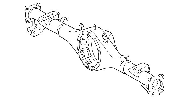 42110-04210 - Axle Housing - 2016-2021 Toyota Tacoma | OEM Genuine ...