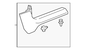 2011-2016 Chevrolet Cocoa Driver Side Front Door Sill Trim Plate ...
