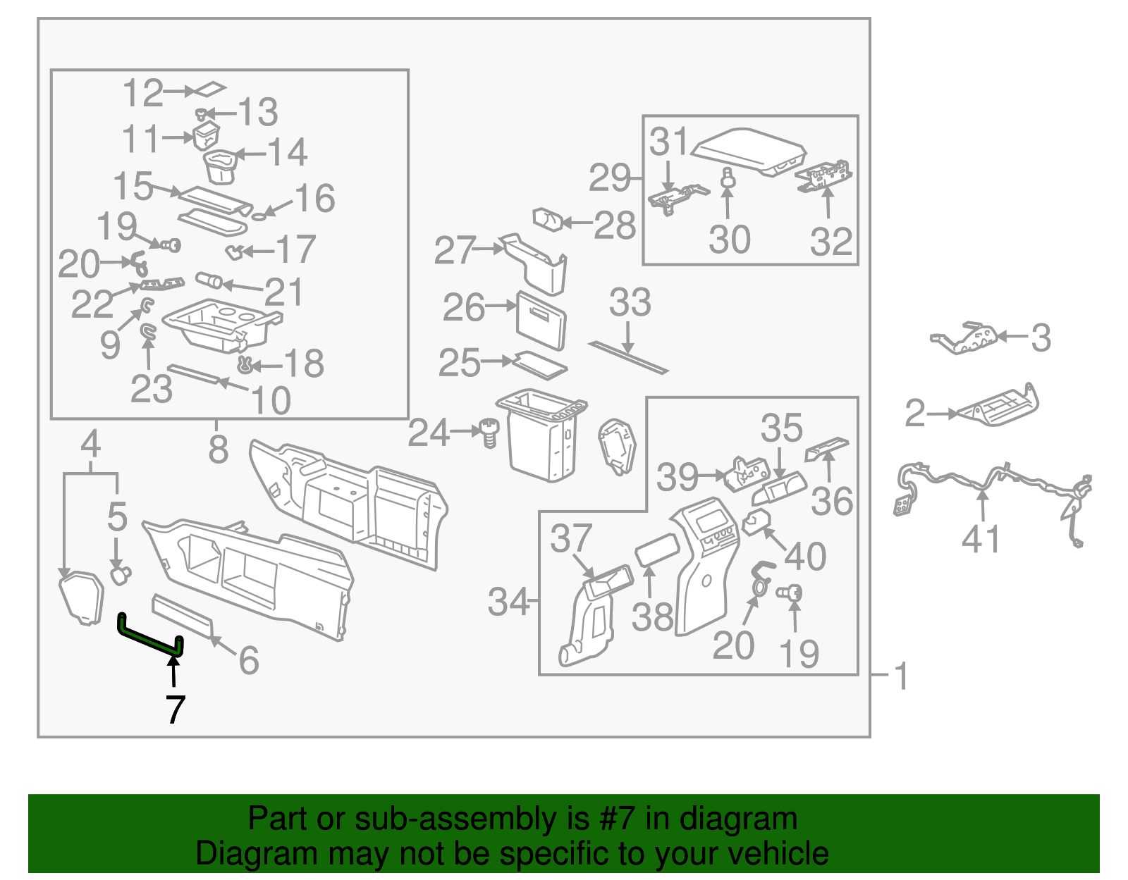 89040083 - GM Cargo Net Retainer 2004-2007 Buick Rendezvous | National ...