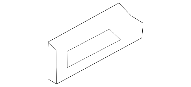 Genuine BMW 51-45-8-036-705 | Center Molding | FREE Shipping on Most ...