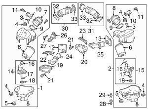 4H0-129-509-C - Intake Duct 2011-2016 Audi A8 Quattro | Audi OEM Parts